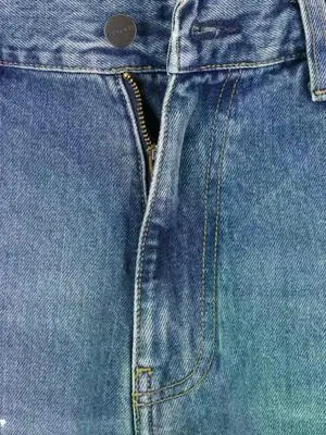 Carhartt Work In Progress Single Knee Paint-splatter Faded-effect Jeans