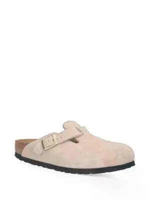 BIRKENSTOCK Boston Suede Mules