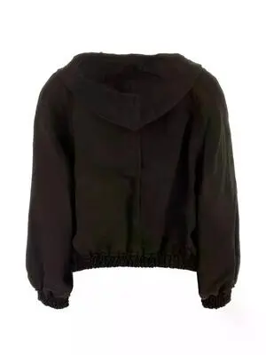 Magda Butrym Zip-up Drawstring Hoodie