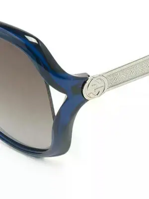 Gucci Gradient Oversized Sunglasses