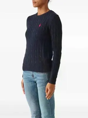 Polo Ralph Lauren Cable-knit Cotton Crewneck Sweater