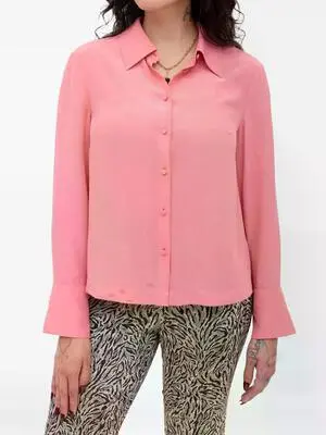 Rixo Havan Wide-cuff Shirt