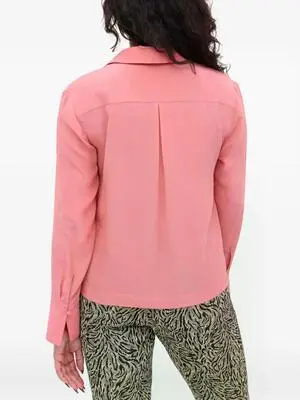Rixo Crepe De Chine Shirt