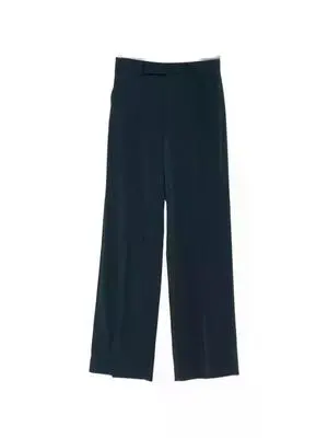 Patrizia Pepe Logo Plaque Straight-leg Trousers