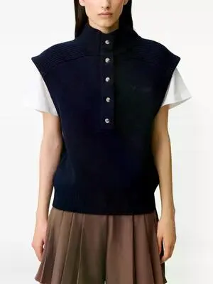 Claudie Pierlot Sleeveless Wool Jumper