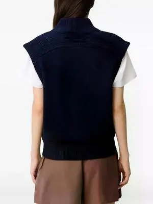 Claudie Pierlot Sleeveless Wool Jumper