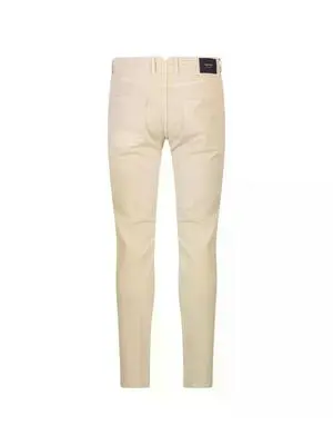 Incotex Logo-patch Trousers