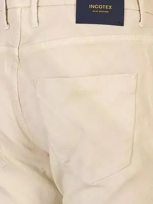 Incotex Logo-patch Trousers