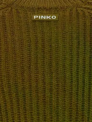 Pinko Ribbed Sweater With Small Pocket