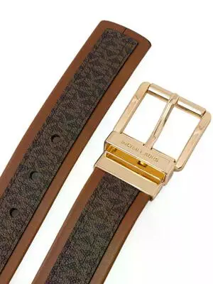 Michael Kors Logo-print Reversible Belt
