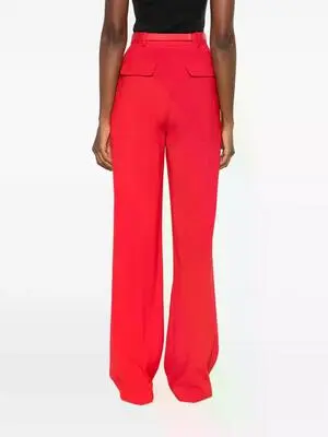 Elisabetta Franchi Belted Pleated Tailored Trousers