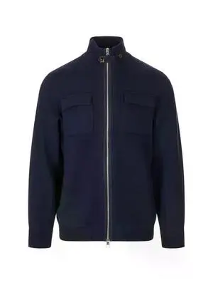 MONTECORE Zip-up High-neck Sweater