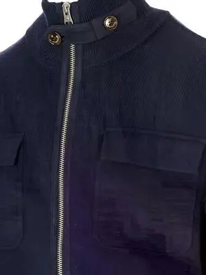 MONTECORE Zip-up High-neck Sweater