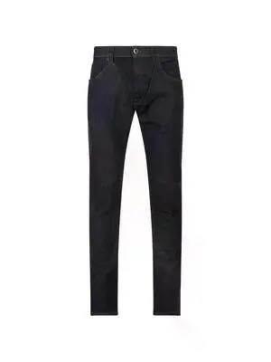 PT TORINO Logo Patch Straight Leg Jeans