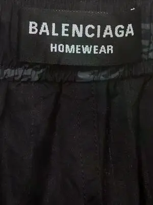 Balenciaga Bb-monogram Straight-leg Trousers