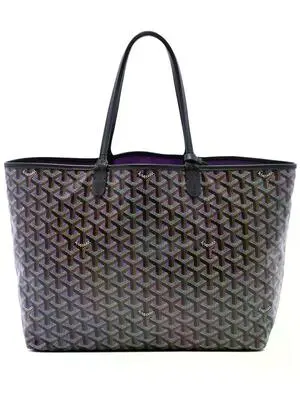 Goyard 2020 Goyardine Claire Voie Saint Louis Pm Tote Bag - Black