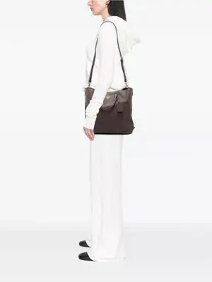Prada 2013-2026 Vitello Daino Side Zip Open Convertible Tote Satchel