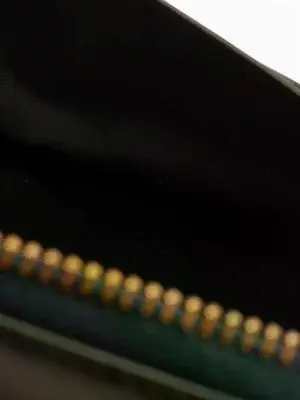 Comme Des Garçons Zip-around Leather Wallet