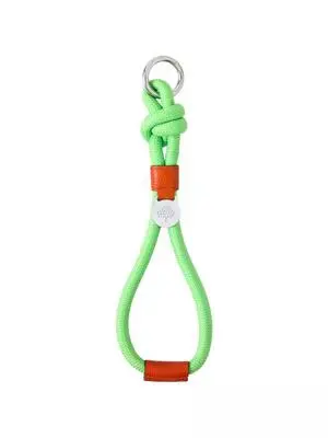 Mulberry MULBERRY Rope-Knot Keyring Green