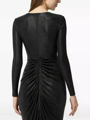 Philipp Plein Shiny Long Dress