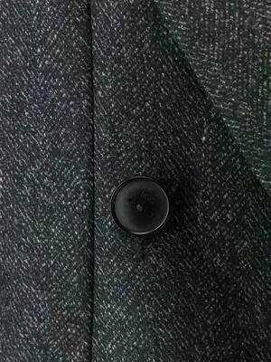 HEVO Martina Franca Double-breasted Peak-lapels Coat