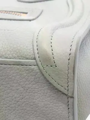Celine 2020 Nano Leather Luggage Tote Satchel