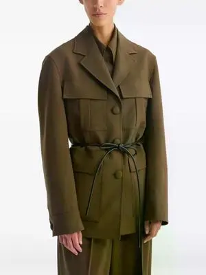 RÓHE Safari Button-up Wool Jacket
