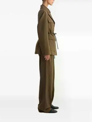 RÓHE Safari Button-up Wool Jacket