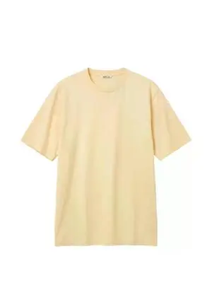 Auralee Crew-neck T-shirt - Yellow