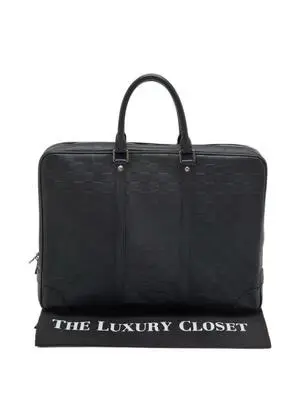 LOUIS VUITTON 2012 Document Business Damier Infini Leather Laptop Bag