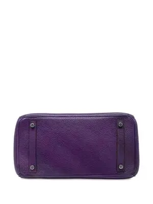 Hermès 2014 Clemence Birkin 30 Handbag - Purple