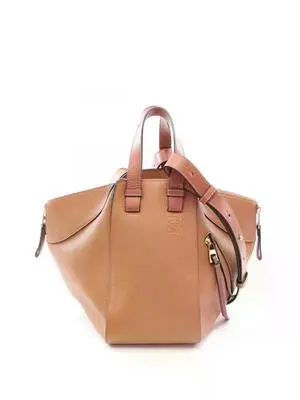 Loewe Small Leather Hammock Satchel