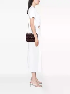 Valentino Garavani 2000-2017 Medium Nappa Rockstud Spike Satchel
