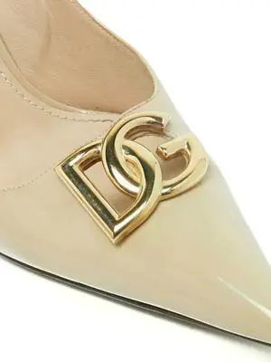 Dolce & Gabbana Dg Logo Stiletto Pumps