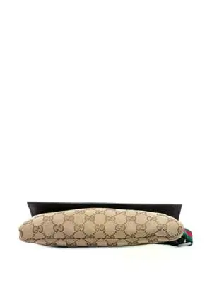 Gucci Gg Canvas Web Crossbody Bag