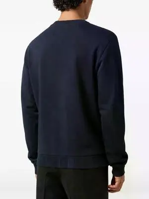 Philipp Plein Fleece Crewneck Sweatshirt With Graphic Detail