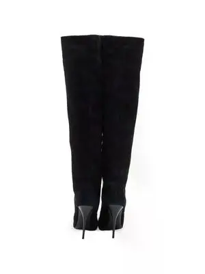 GIUSEPPE ZANOTTI Knee-high Suede Stiletto Boots