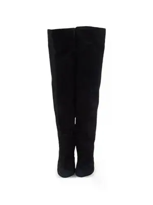 GIUSEPPE ZANOTTI Knee-high Suede Stiletto Boots