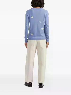 Chinti & Parker Star-intarsia Sweater