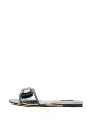 Dolce & Gabbana Sofia Crystal-embellished Sandals