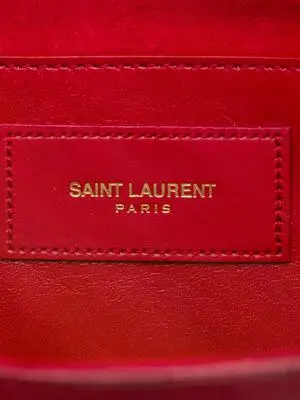 Saint Laurent 2013-2026 Smooth Leather Cassandre Clutch Bag