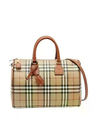 Burberry Vintage Check Bowling Bag