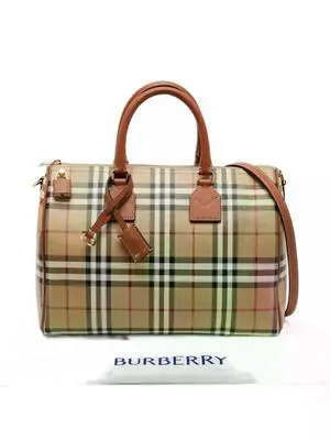 Burberry Vintage Check Bowling Bag