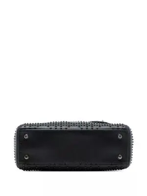 Dior Calfskin Cannage Studded Lady Satchel