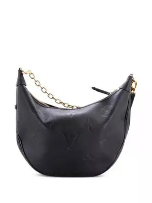 LOUIS VUITTON LOUIS VUITTON Loop Monogram Empreinte Hobo Bag Black