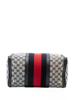 Gucci 2016-2026 Medium Gg Canvas Web Joy Boston Bag Satchel