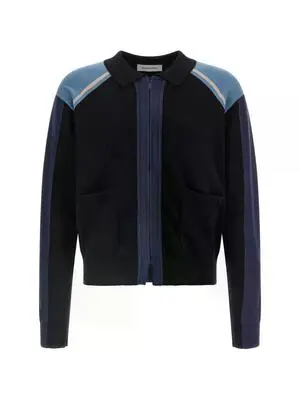 KIKO KOSTADINOV Munno Knit Colour-block Cardigan - Black
