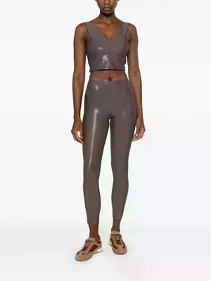 MACRON O.n.e. Cropped V-neck Top