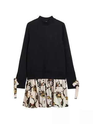 La DoubleJ Sporty Dress With Floral Print Skirt