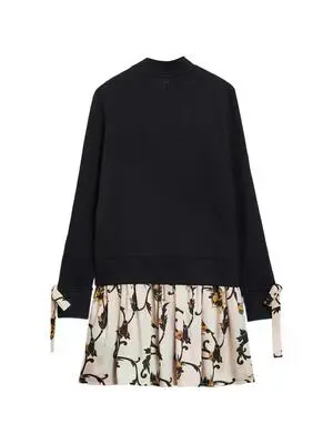 La DoubleJ Sporty Dress With Floral Print Skirt